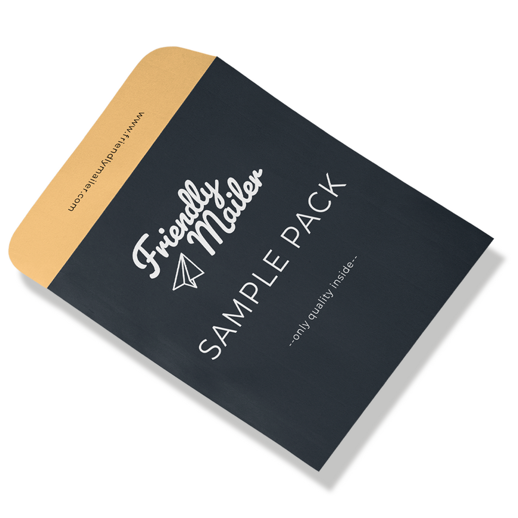 Sample Pack (FREE After Included Coupon Redemption) – Friendly Mailer